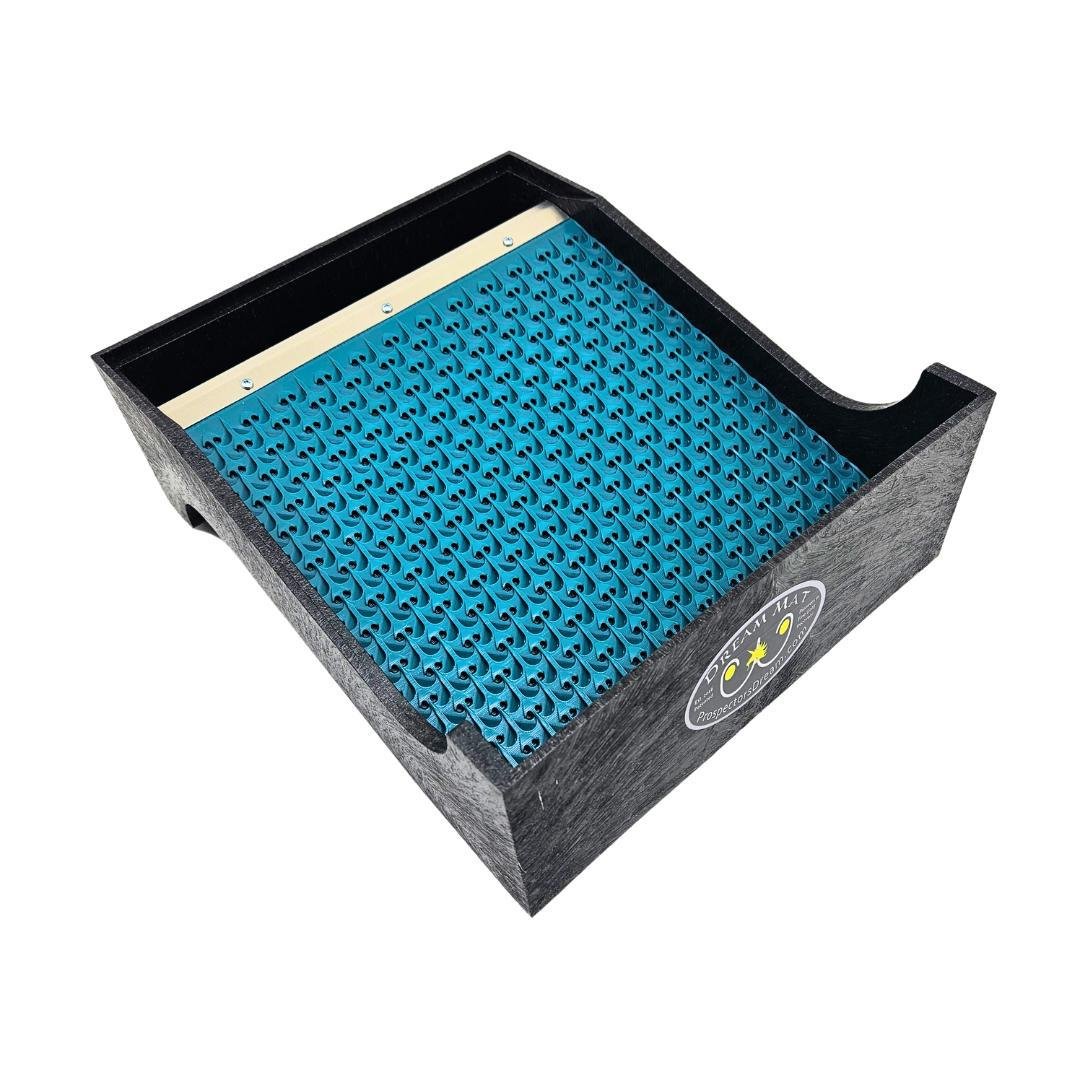 Gold Cube Tray with Micro Dream Mat | Gold Prospecting