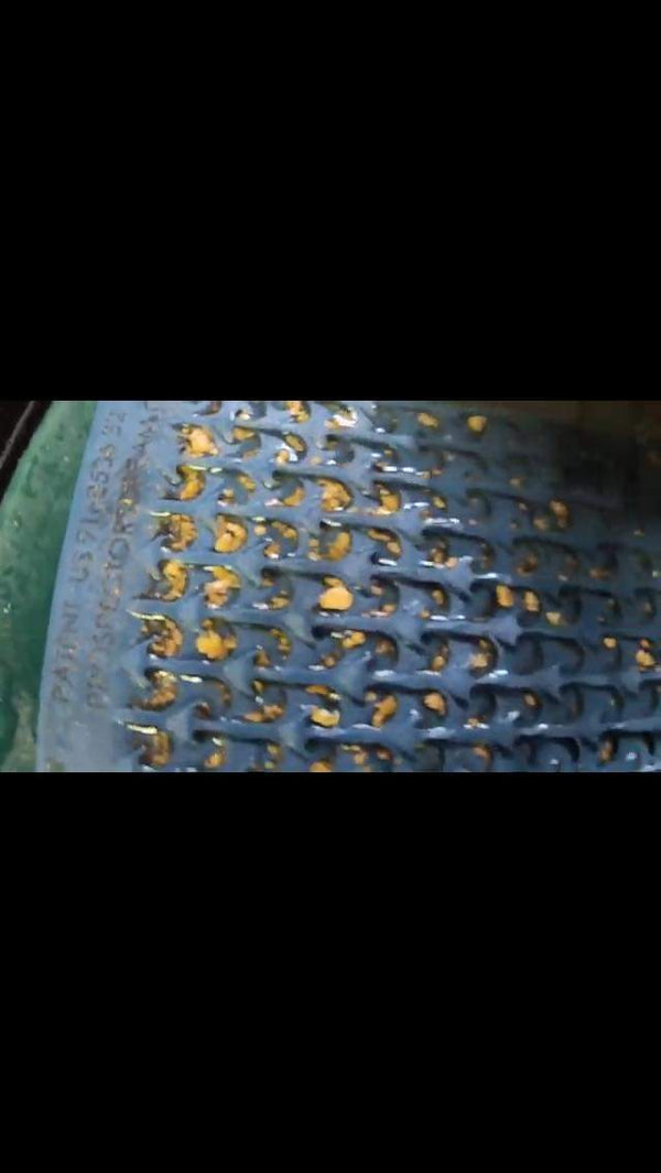 Gold Cube Tray with Micro Dream Mat | Gold Prospecting